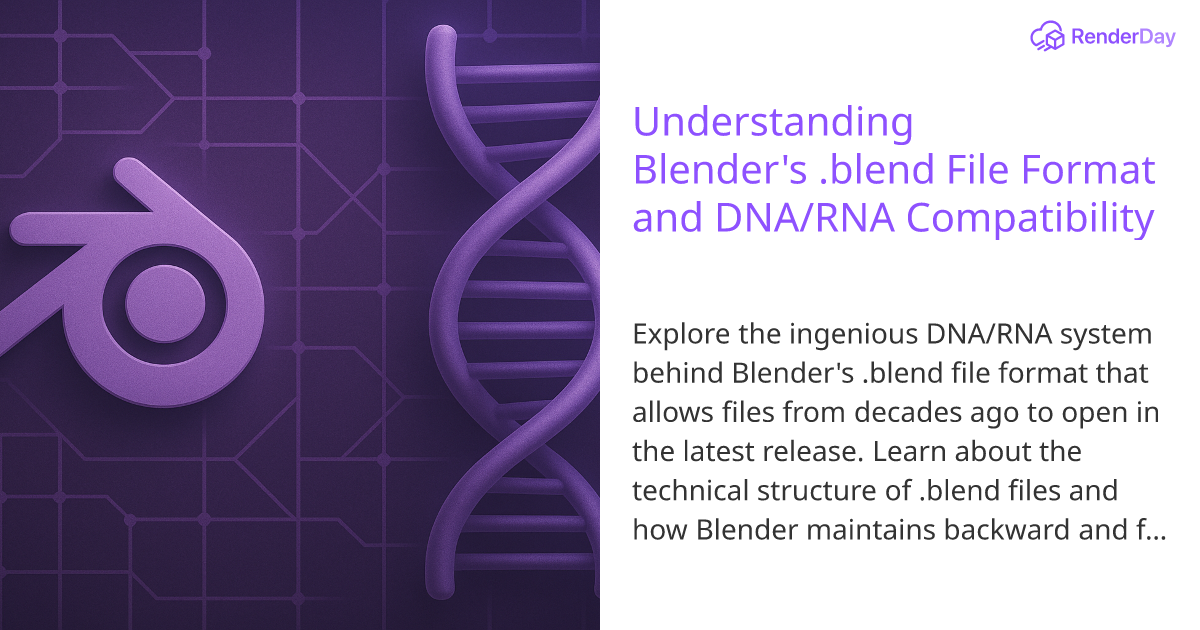 Understanding Blender's .blend File Format and DNA/RNA Co...